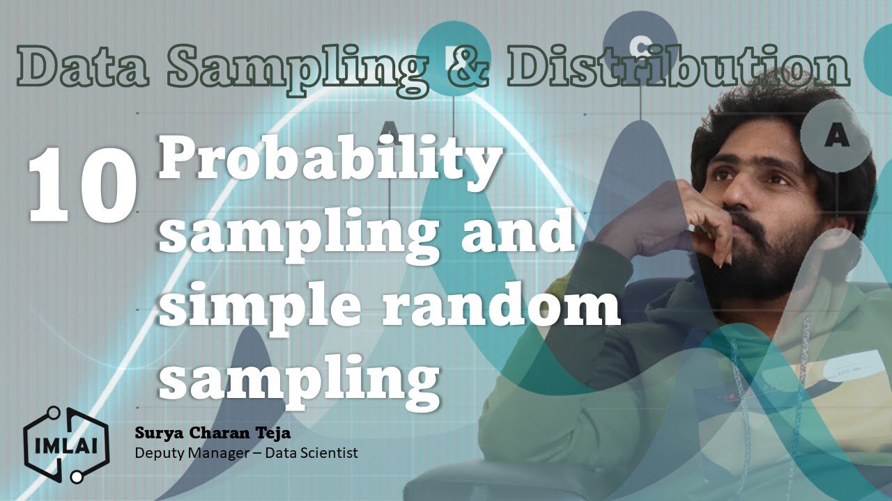 10 Probability sampling and simple random sampling - YouTube