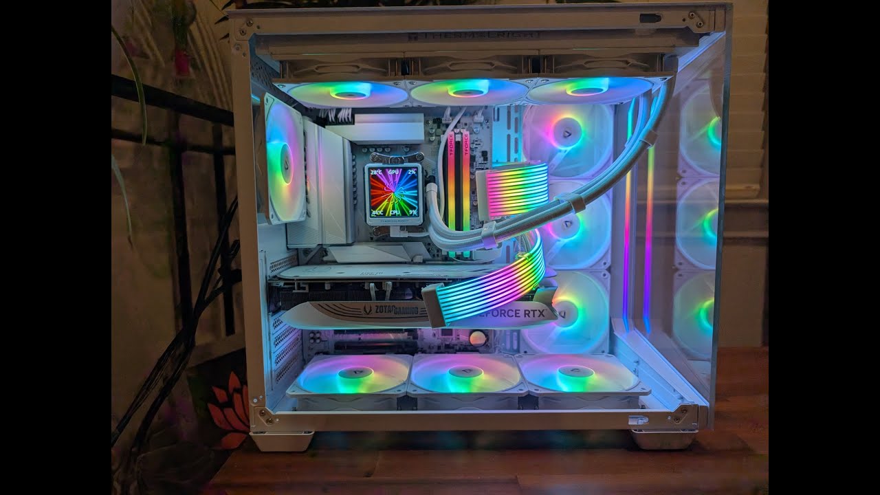 Antec C5 ARGB White PC build #pc #pcgaming #pcbuild #gamingpc #gaming # ...