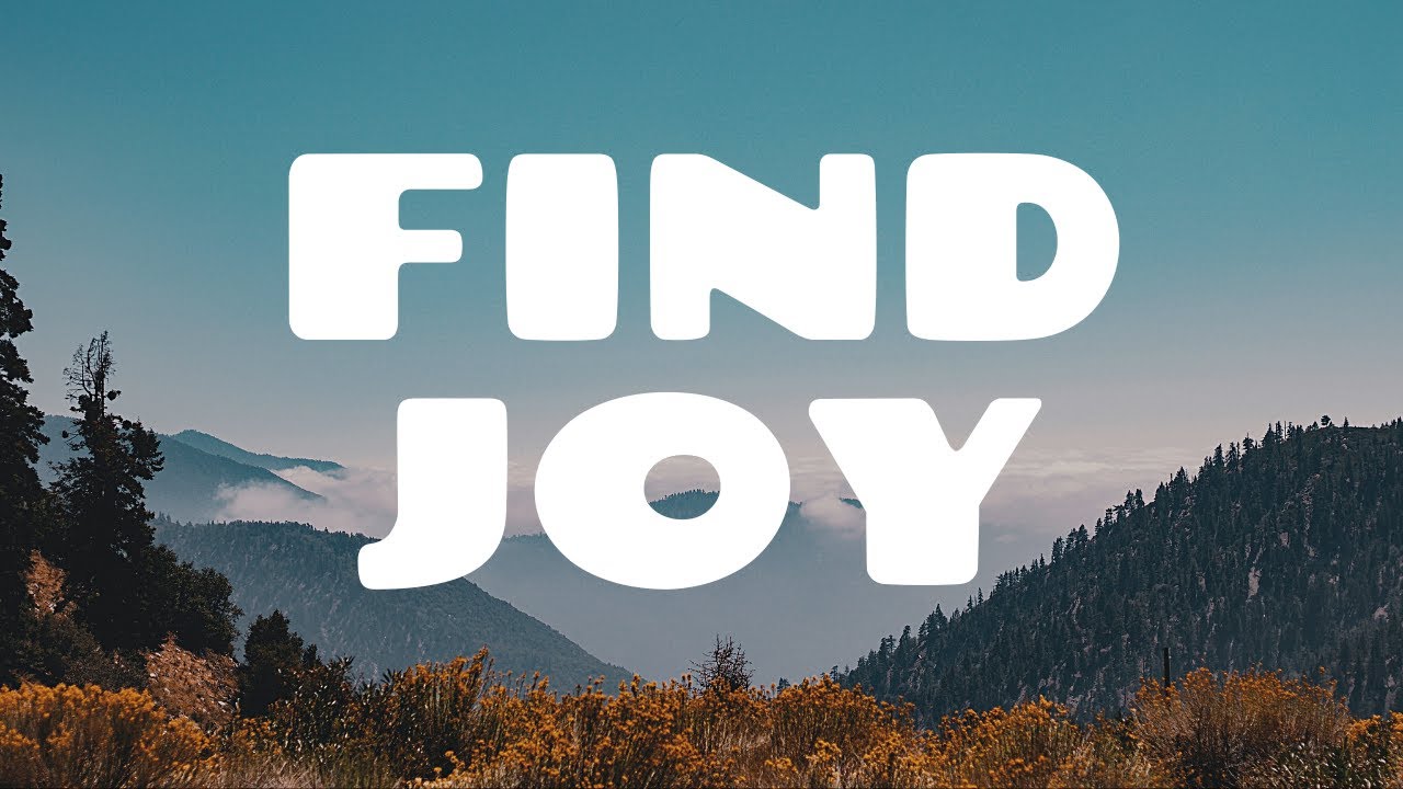 How to Surround Yourself with Joy - YouTube