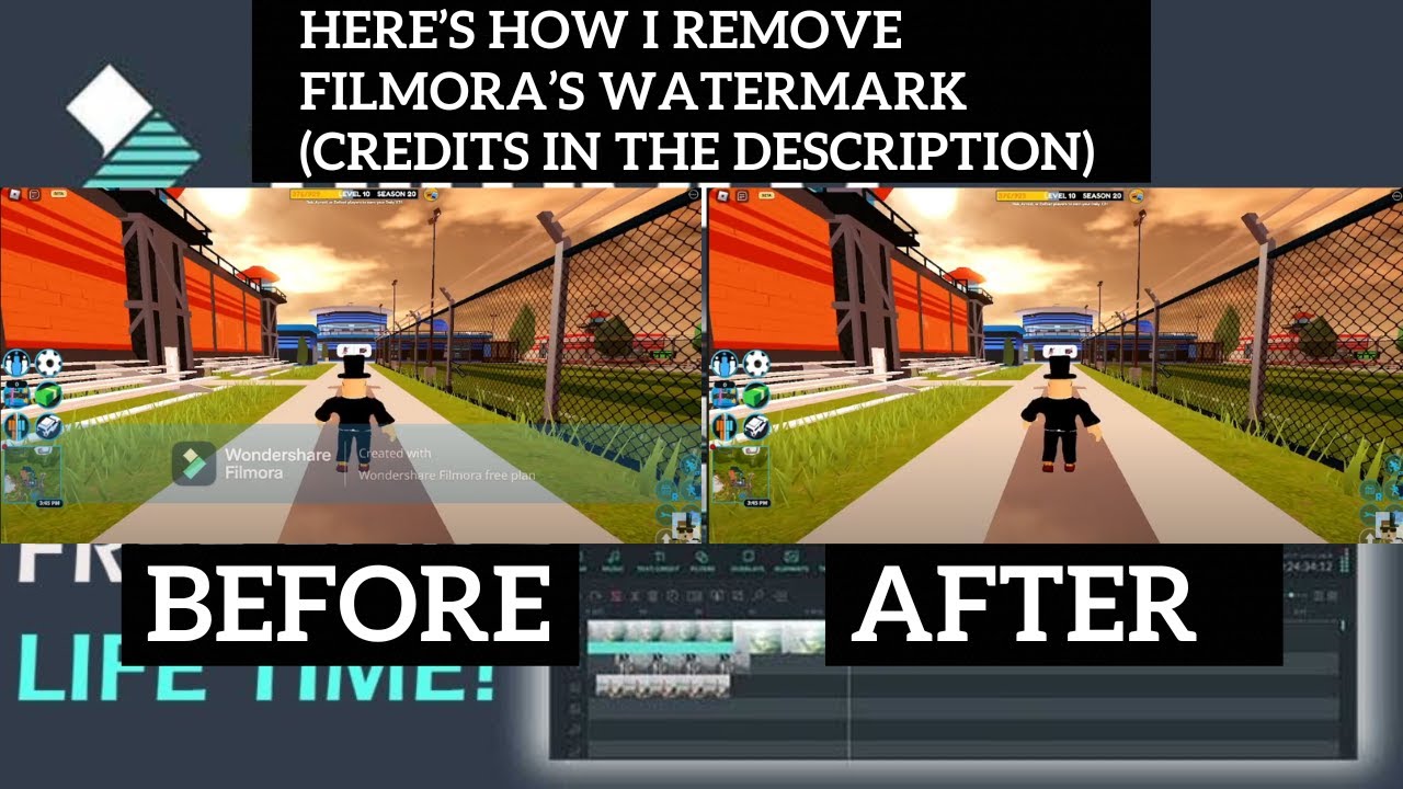 How I remove Filmora's watermark. - YouTube