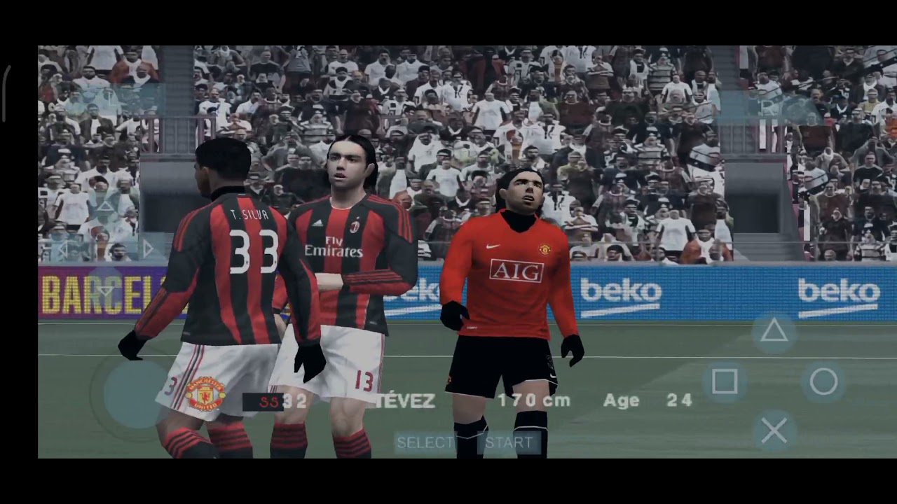 pes 2009 ppsspp bernostalgia - YouTube