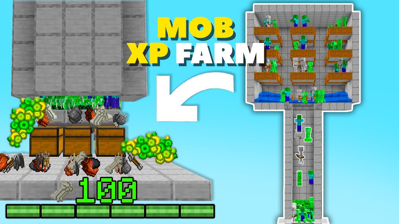 ️ NOVA FARM DE MOBS e XP FÁCIL - MINECRAFT 1.21+ [Java & Bedrock] - YouTube