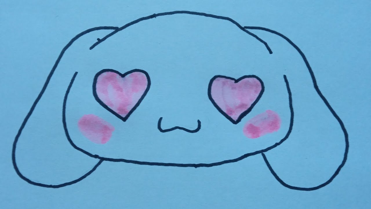 How to draw cute cinnamoroll😍 - YouTube