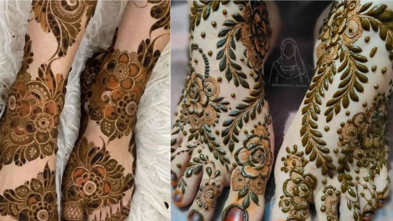 Leg mehandi designs. most beautiful feet mehandi designs .. mehandi ...