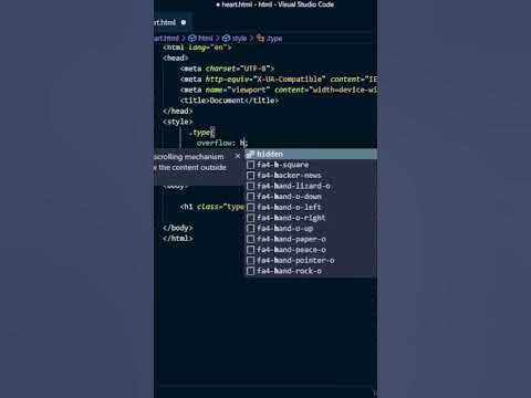How to Create a Typewriter Animation with CSS and HTML #shorts #css #html - YouTube