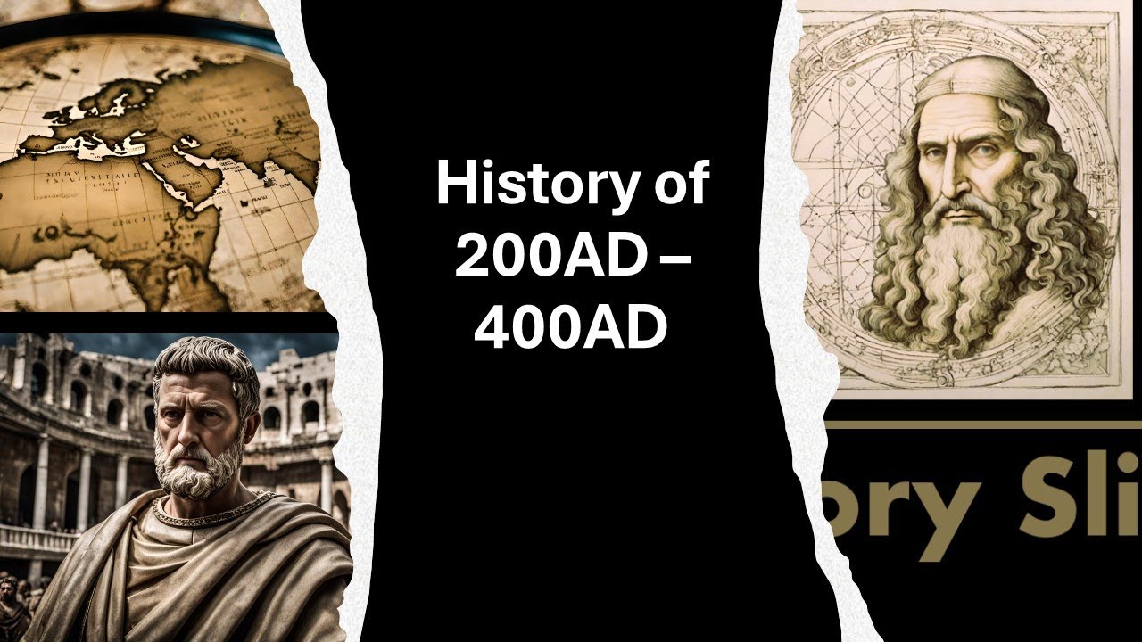 #17: History of 200 - 400AD (decline of Rome & Han dynasty, Gupta ...