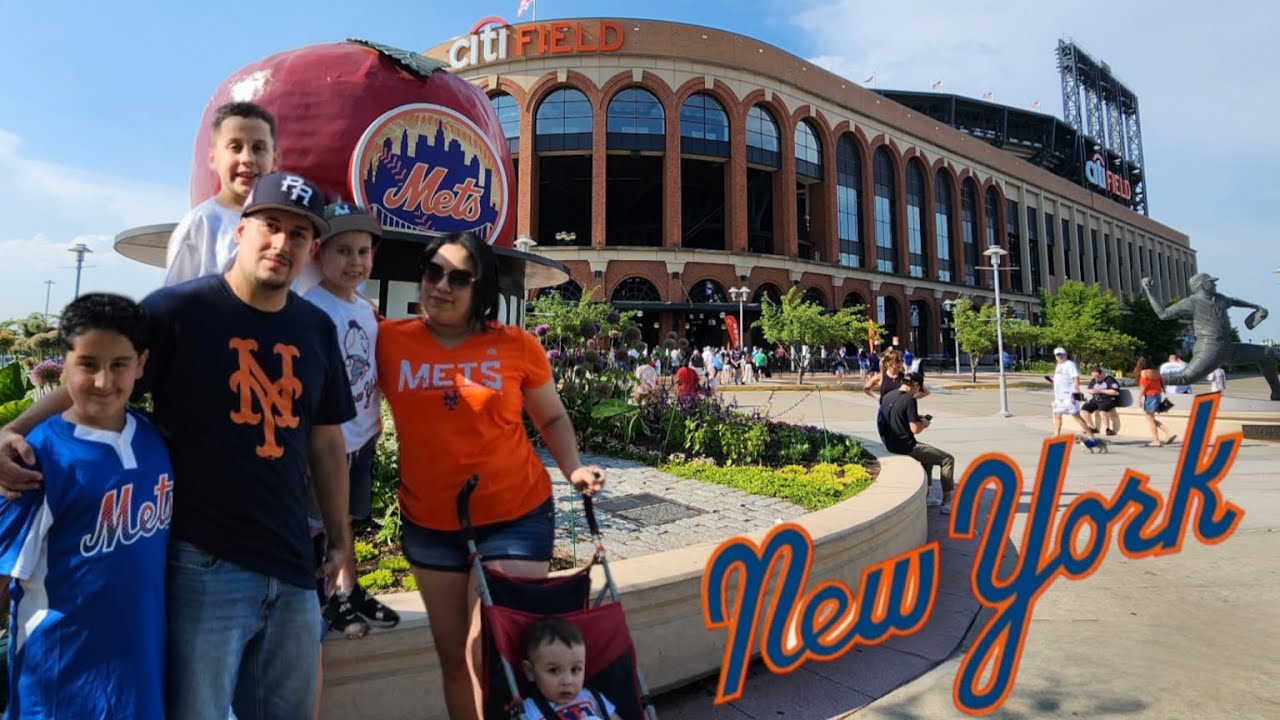 We visited the NY Mets Citi Field (Firework Night) - YouTube