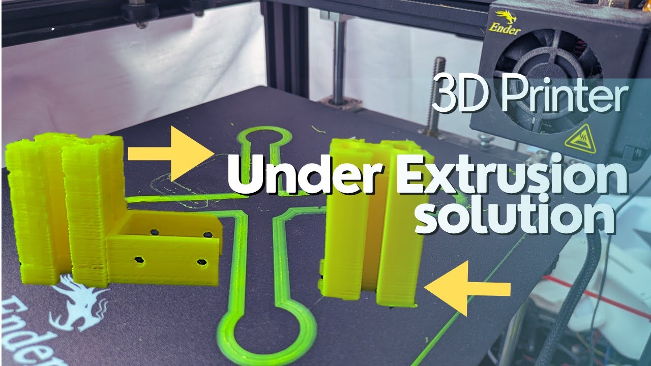 Under Extrusion 3D Printer solution - YouTube