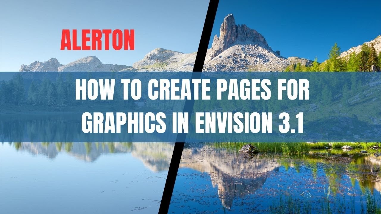 How to create pages for graphics in Envision 3.1 #Alerton #Honeywell # ...