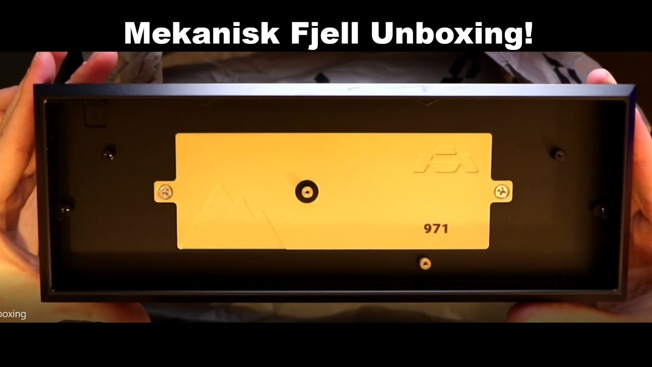Fjell Keyboard Unboxing - YouTube