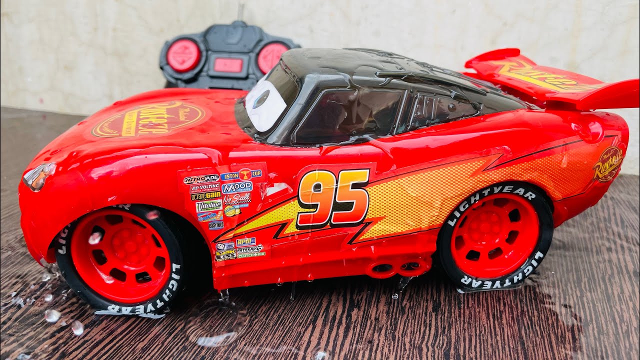 Remote Control Rc Car Unboxing & Lighting Mcqueen Rc Car || - YouTube