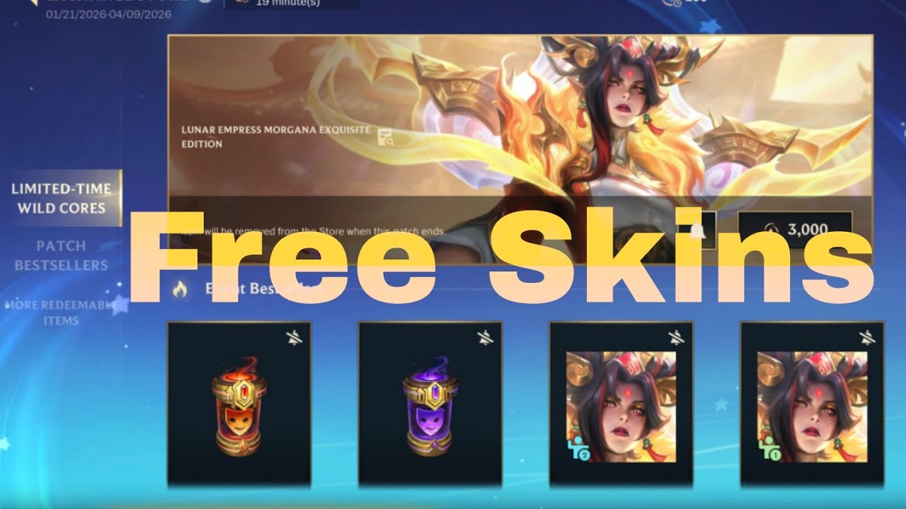 Free Limited Wild Cores in Wild Rift New Update! (Free Skins) - YouTube