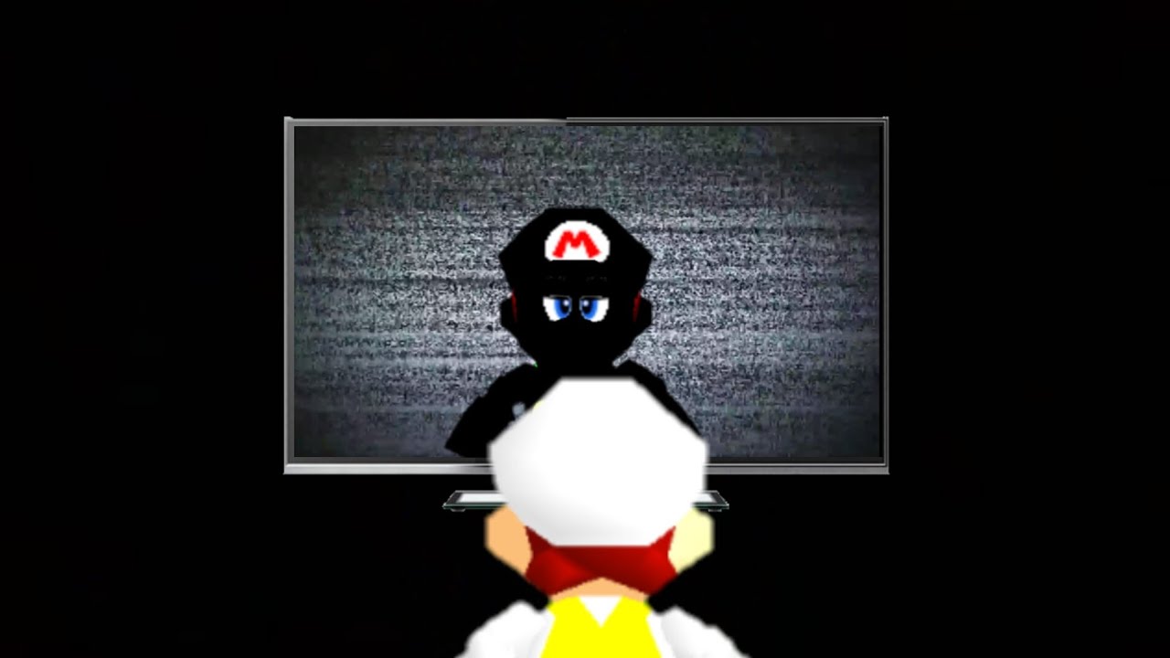 super mario 64 bloopers: O homem da tv - YouTube