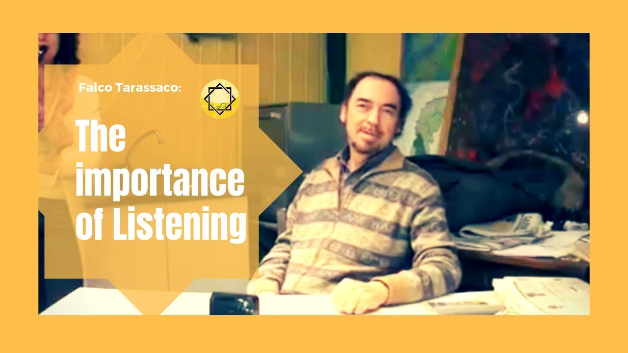 Falco Tarassaco: The importance of Listening - YouTube