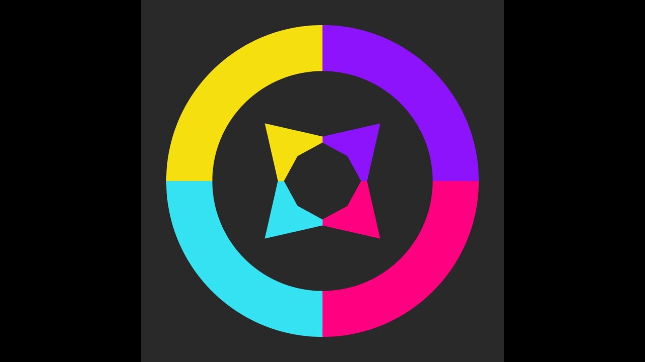 UPDATED: Color Switch Track Easy Levels 01-24 - YouTube