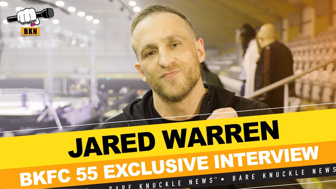 Jared Warren SHOCKS UK Champ at Home: Unseen Moments! BKFC 55 - YouTube