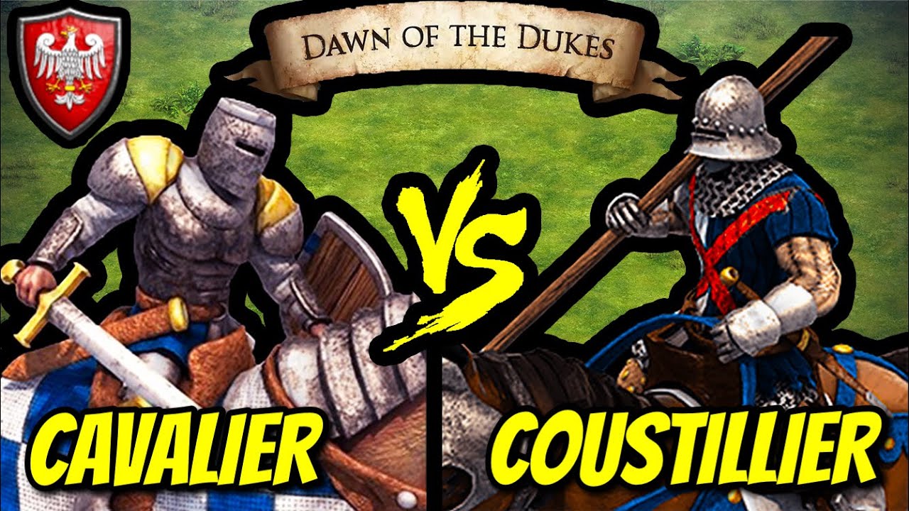 200 (Poles) Cavaliers vs 164 Elite Coustilliers | AoE II: Definitive ...
