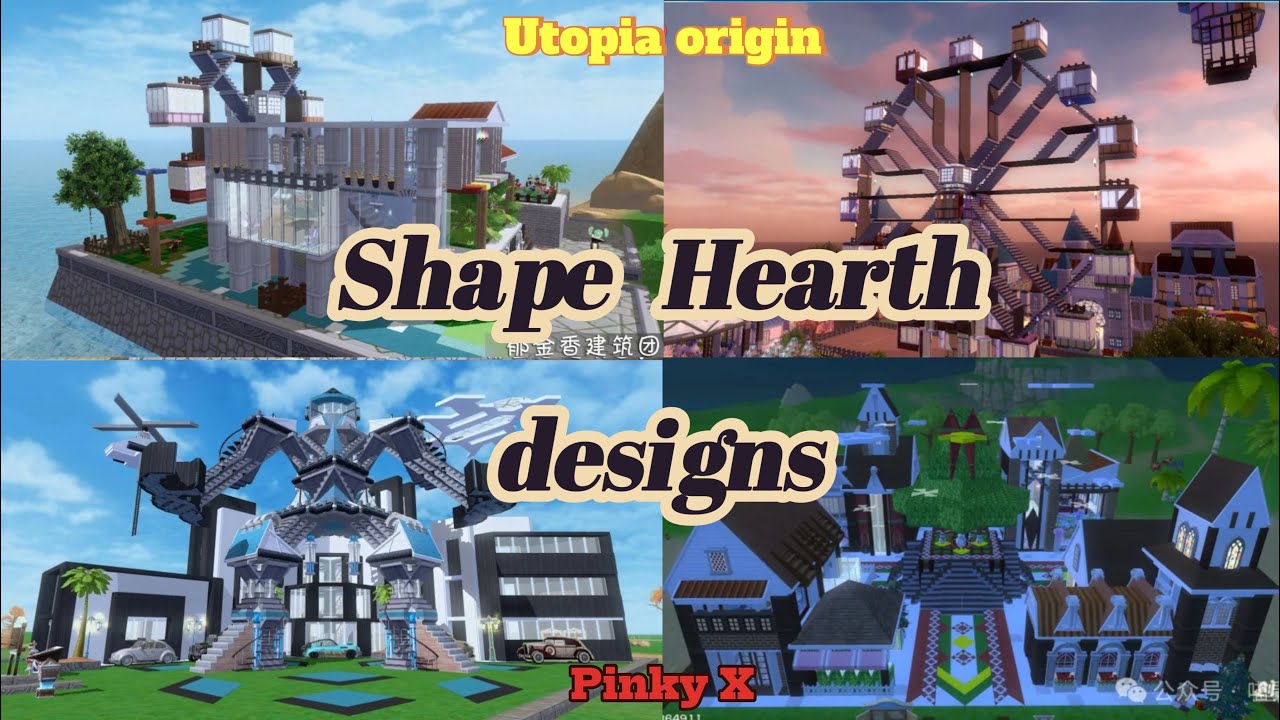 Utopia origin: Shape Hearth design (Amusement Park) || 4-Design - YouTube