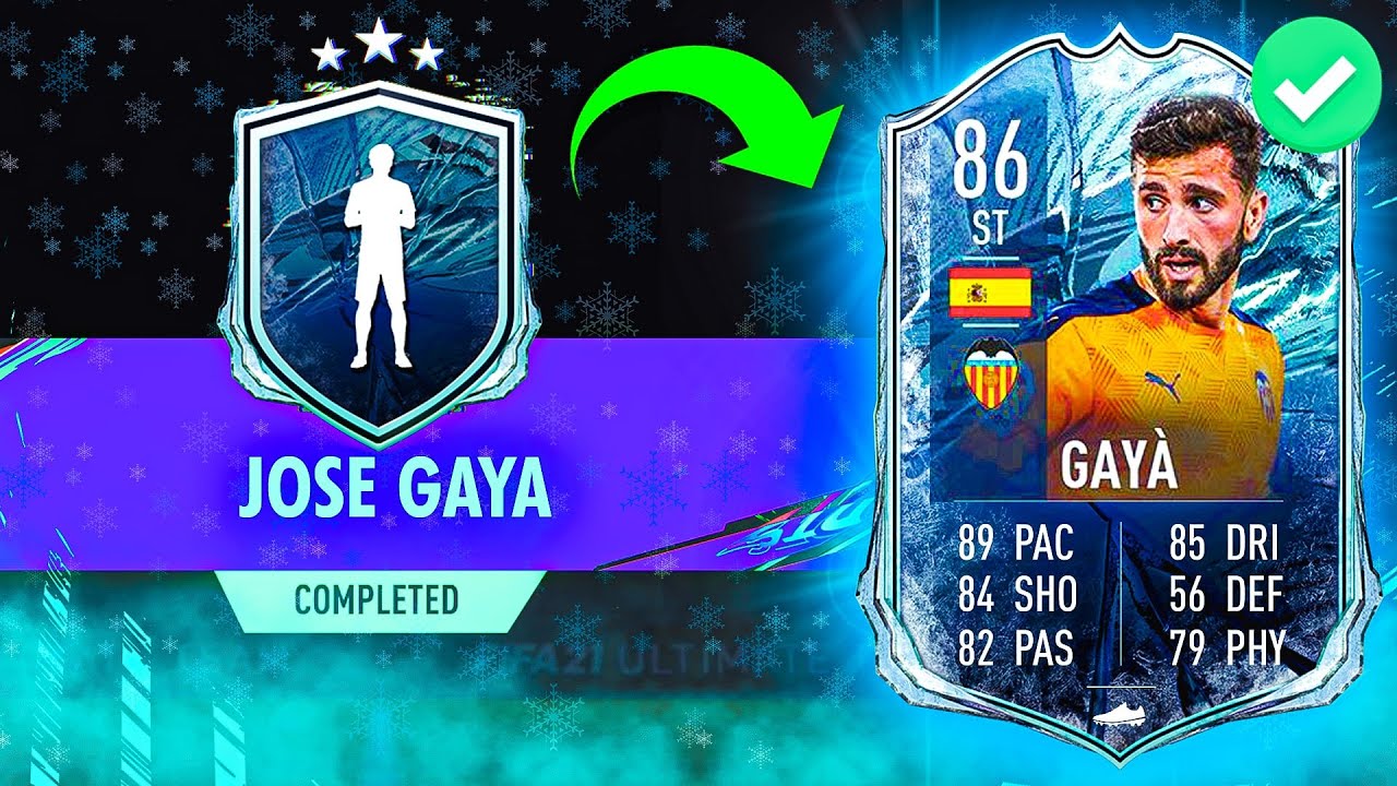 86 Fut Freeze Gaya Sbc Cheapest Solution Fifa21 86 Jose Gaya Fut