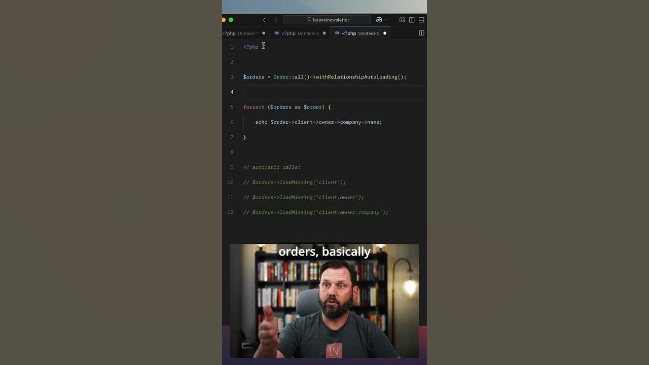 Check out the new Automatic Relation Loading in Laravel 12.8 - YouTube