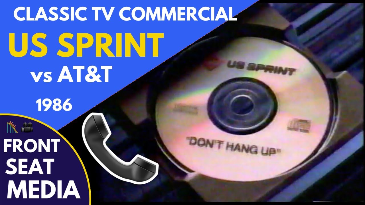 US Sprint vs ATT Long Distance Phone Calls Classic TV Commercial 1986 ...