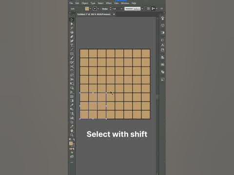 Simple Way to Draw Chess Board | Adobe Illustrator cc Tutorial | Split ...
