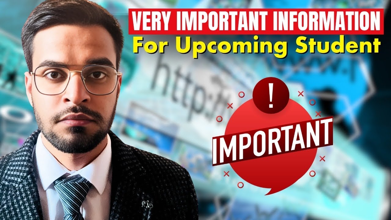 Very Important Information ℹ️ For Upcoming Student 😳😱🇷🇺 - YouTube