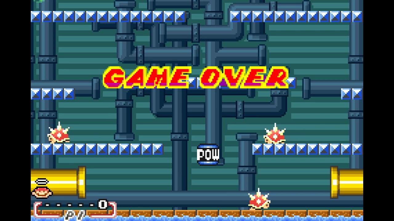 Game Over: Mario Bros. (GBA) - YouTube