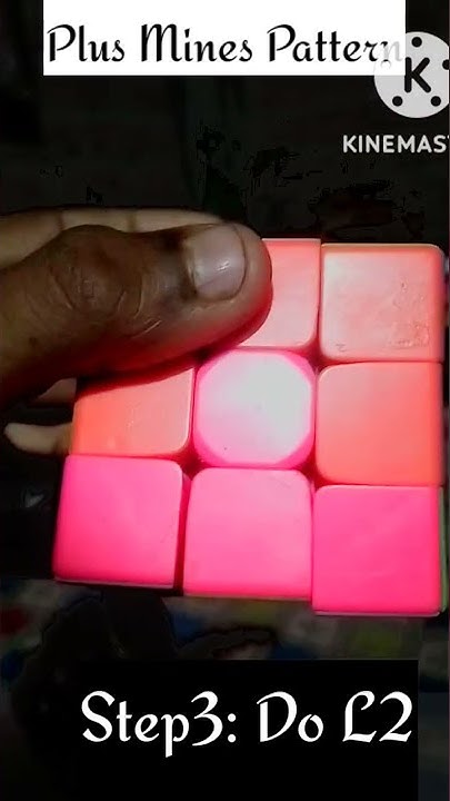 How to make plus mines pattern - YouTube