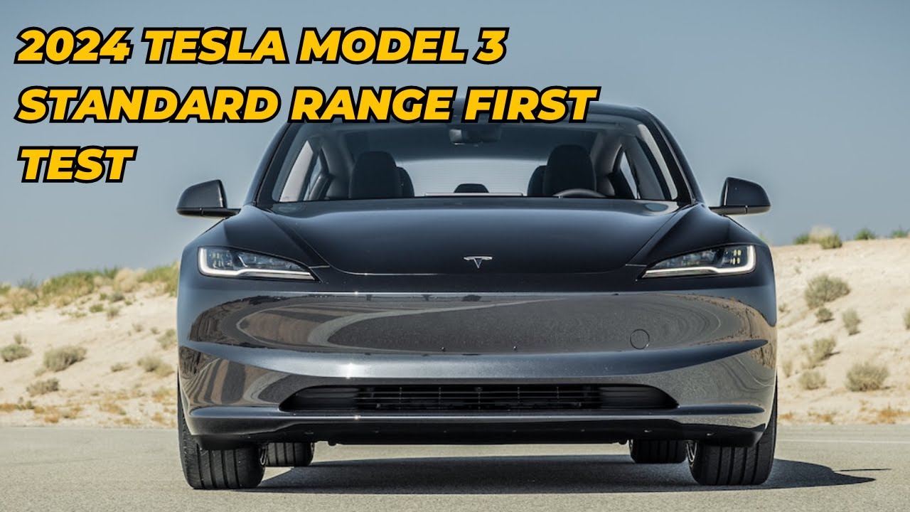 2024 Tesla Model 3 Standard Range First Test #tesla - YouTube