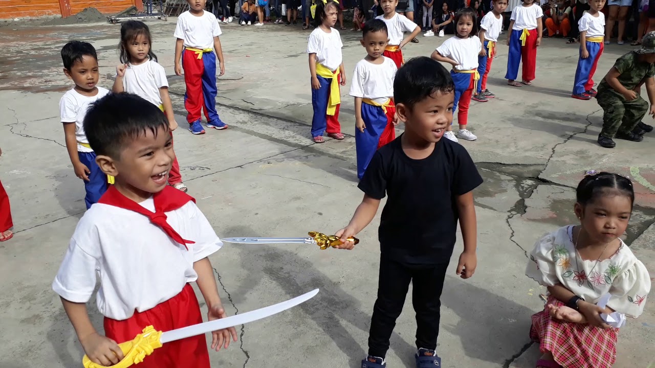 AJ's perform for the "Linggo ng Wikang Filipino" at PBTS Macamot ...