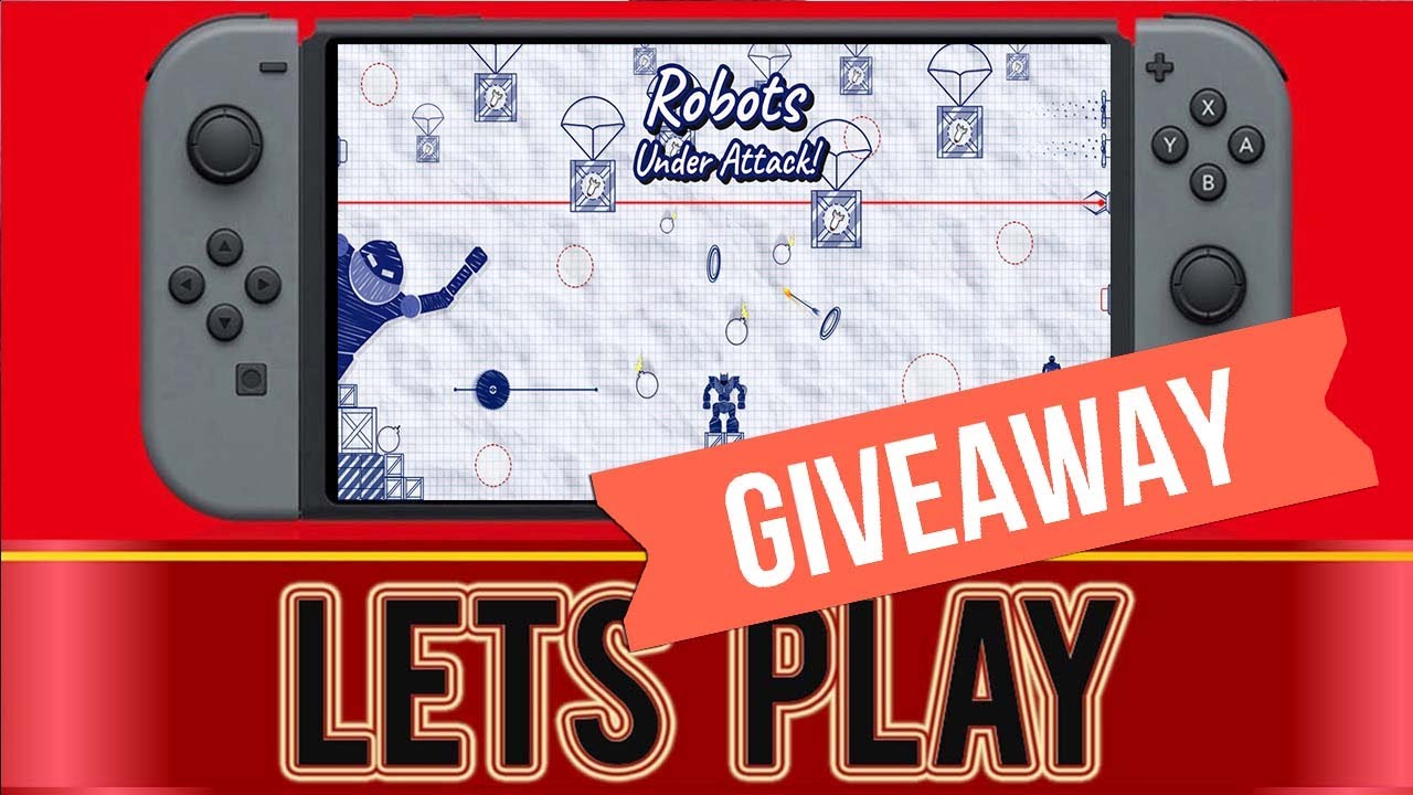 Robots Under Attack - NA Game Code Giveaway ! - Nintendo Switch - YouTube