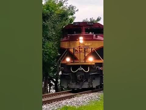 Great K5LLA on KCSM SD70ACe!!! #kcsm #trains #railway #trenes #shorts - YouTube