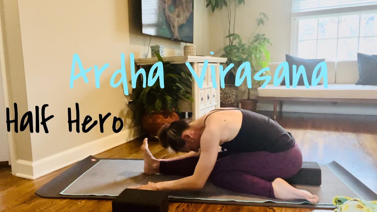 Strengthening Ardha Virasana/Half Hero Pose - for all levels! - YouTube