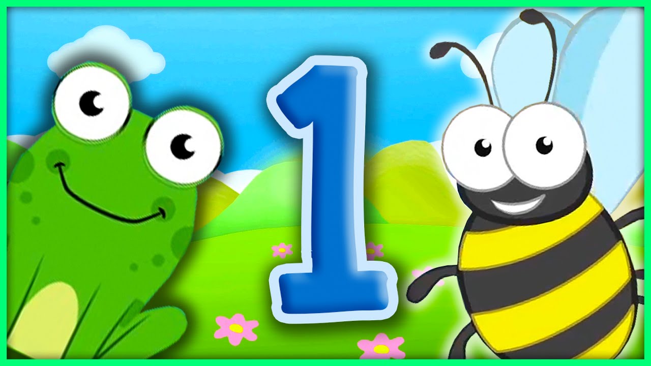 The Number 1 Number Songs By BubblePopBox Learn The Number One