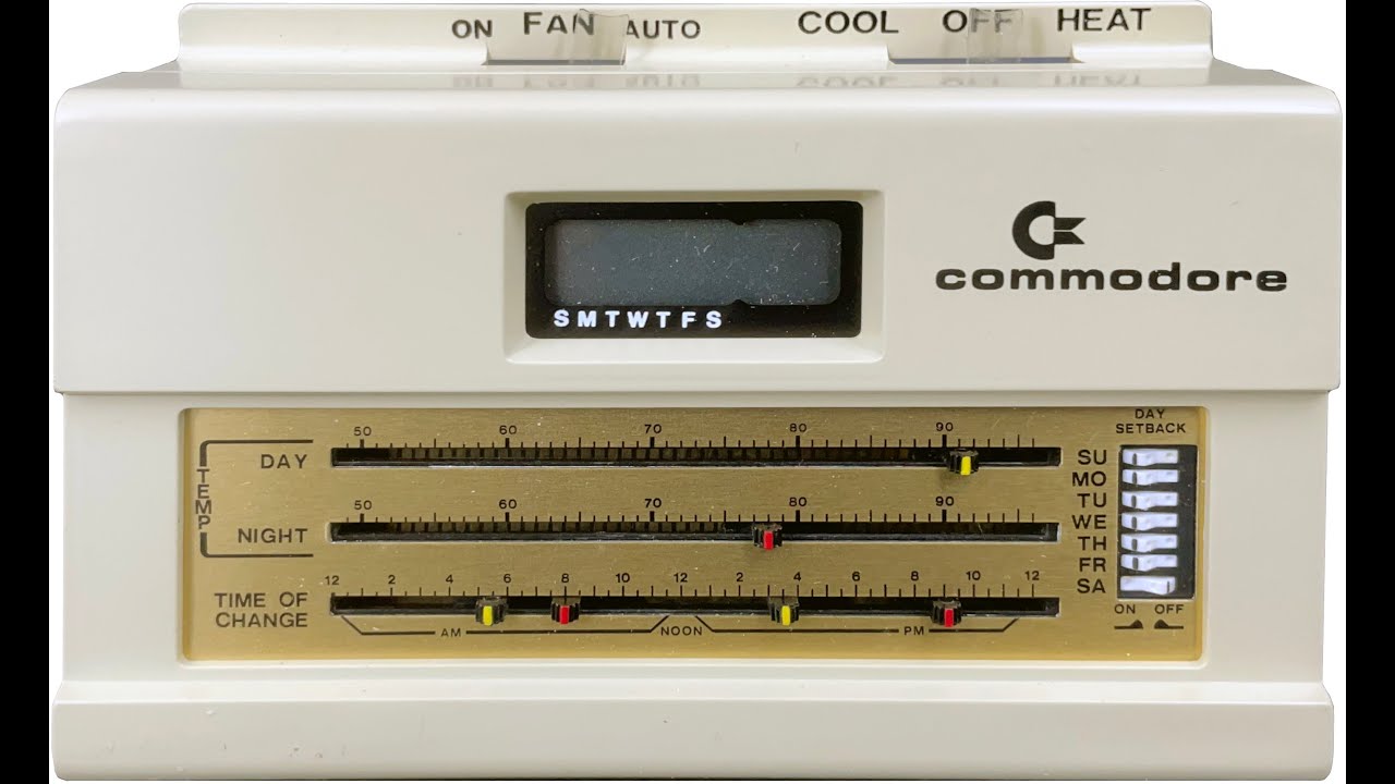 Commodore Programmable Electronic Thermostat - Was it Jack Tramiel's ...