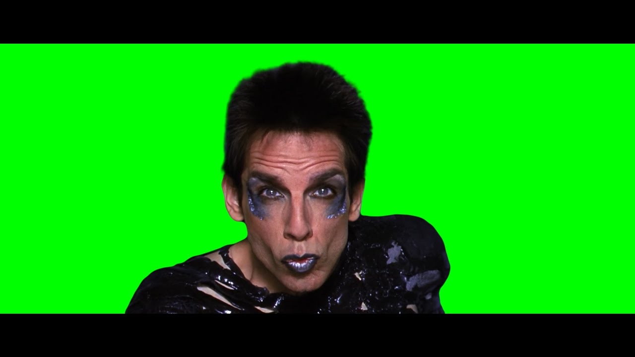 Zoolander Magnum Face meme - Green Screen - YouTube