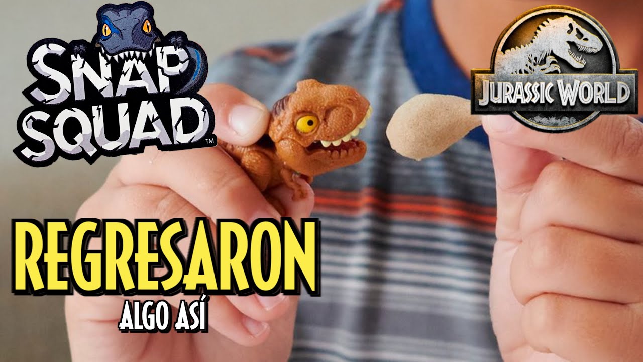 Jurassic World Snap Squad Están de Regreso Bueno Algo Así - YouTube