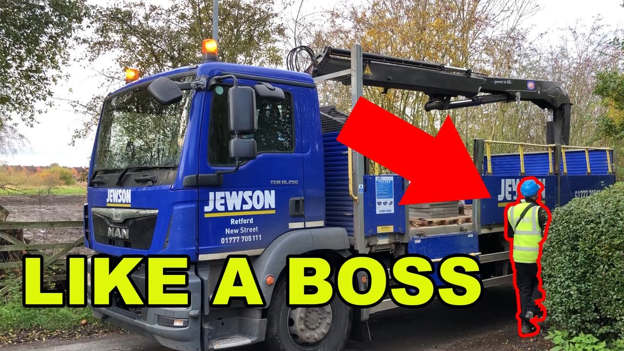 Like a BOSS Jewson Driver Friday Feeling Delivering a Bag of Sand # ...