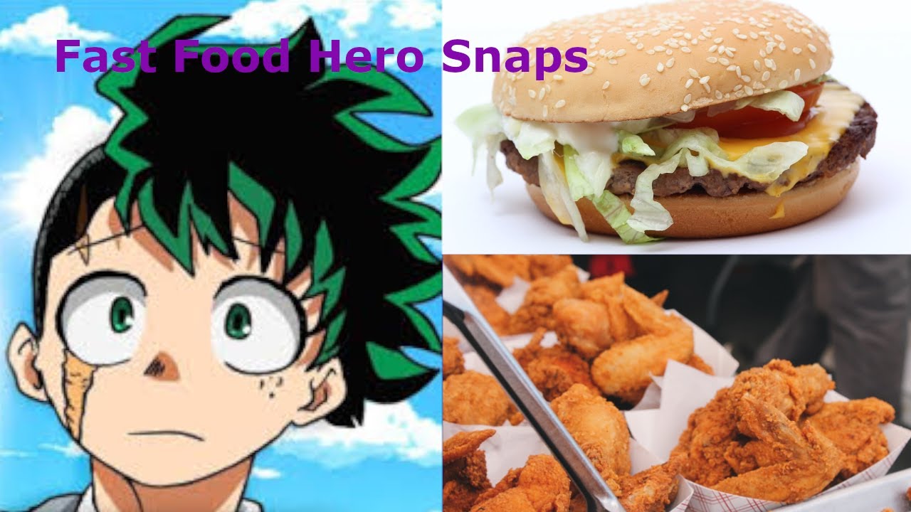 Deku Working at McDonald's - YouTube