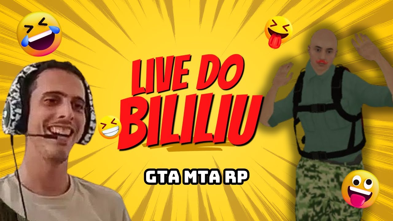 Bililiu RP 🔥 AO VIVO no GTA RP 😂 Destiny City!! - YouTube