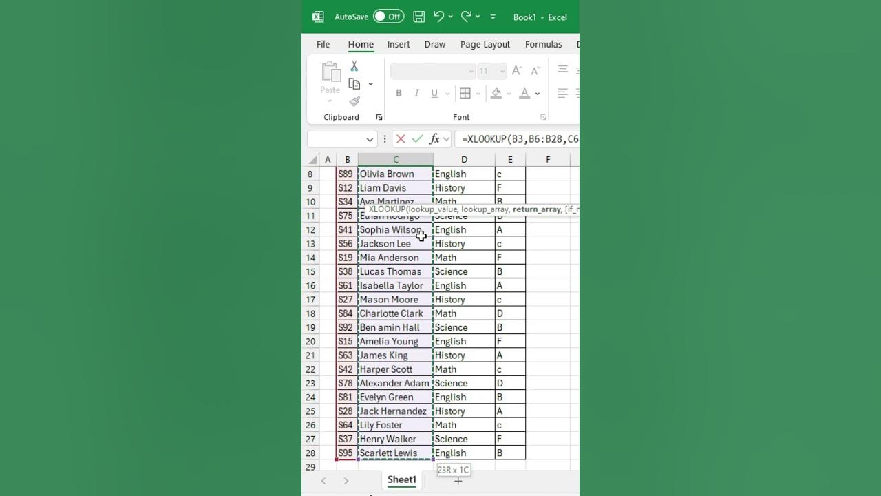 Fastest Way to Find Data in Excel with XLOOKUP | Easy Tutorial! - YouTube