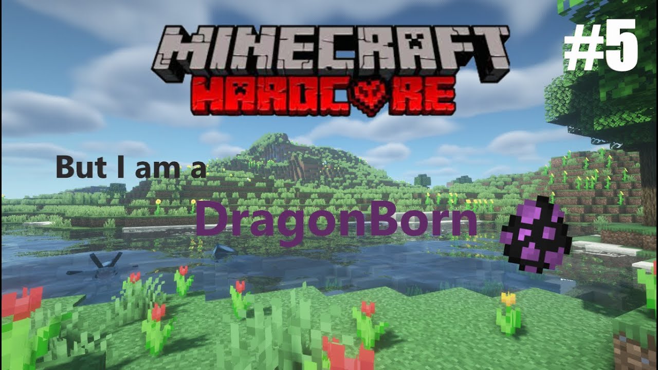 Minecraft Hardcore with a twist! #5 Gathering resources and finishing ...