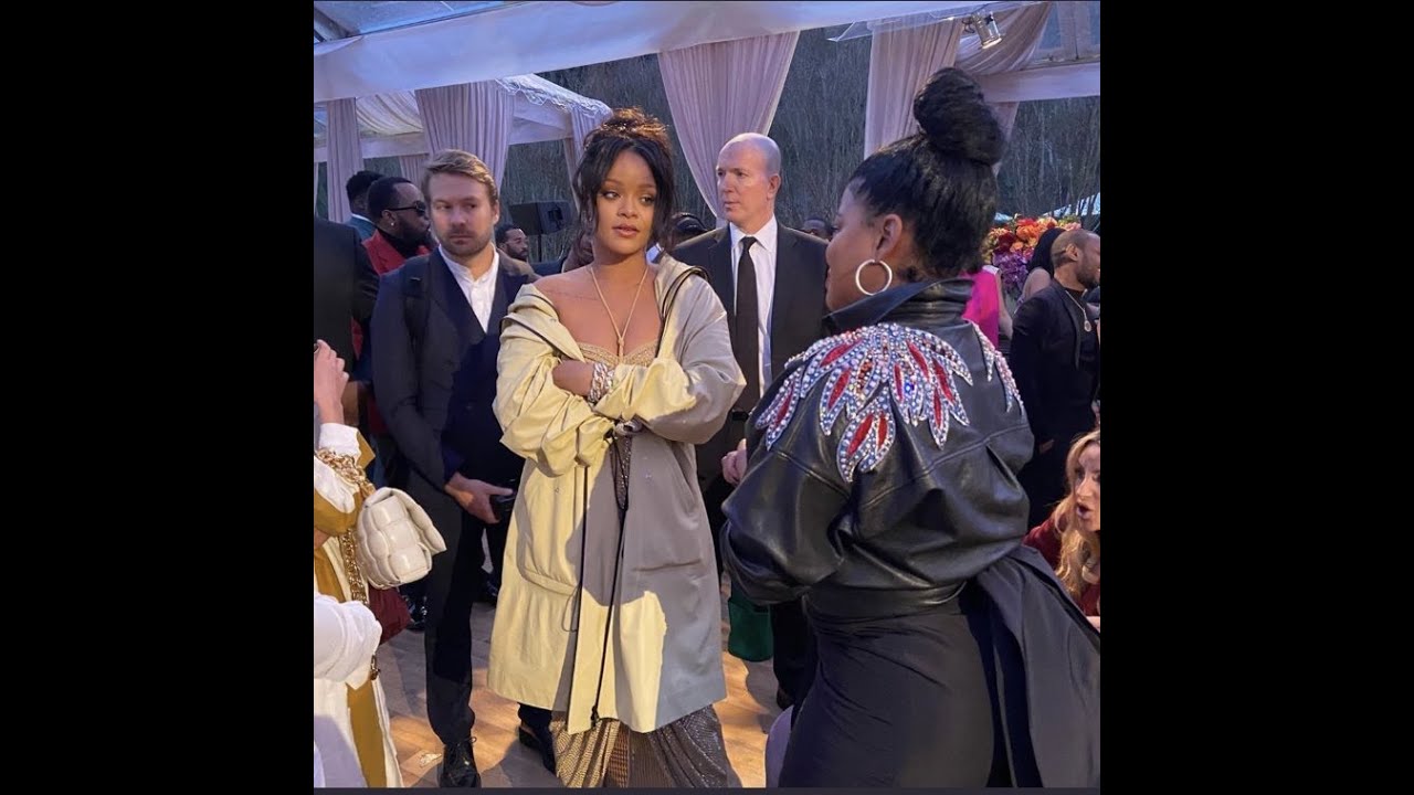 Did RIHANNA curse out JIM JONES wife CHRISSY LAMPKIN at ROC NATION ...