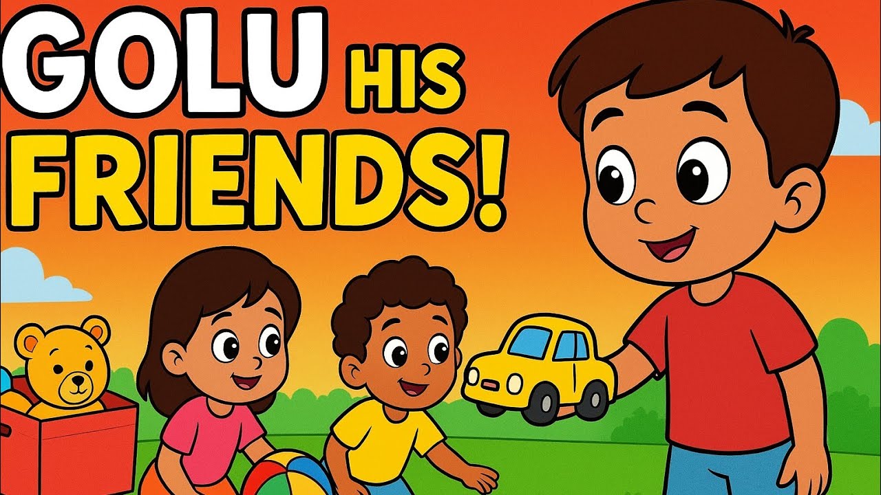 “Golu Helps His Friends! | Kids Helping & Good Behaviour Cartoon Video ...