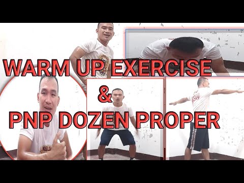 HOW TO DO WARM UP EXERCISE AND PNP DOZEN PROPER | TUTORIAL - YouTube