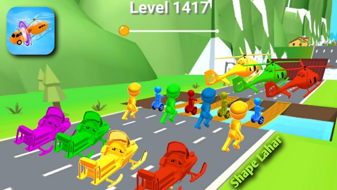 Shape-shifting Games Mobile Gameplay Levels 1269 - YouTube