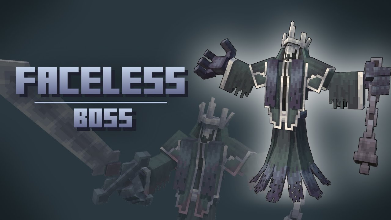 Faceless in #minecraft | MythicMobs x ModelEngine - YouTube