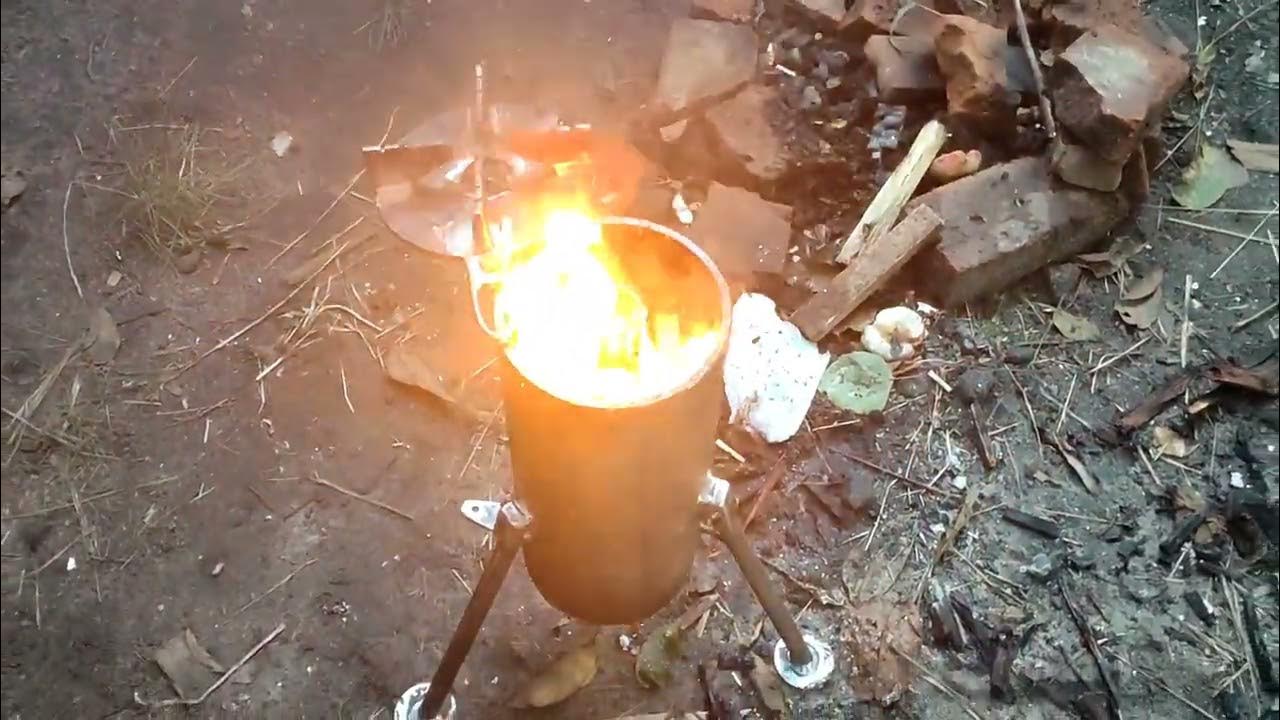 Супер печь, которая не горит! - YouTube