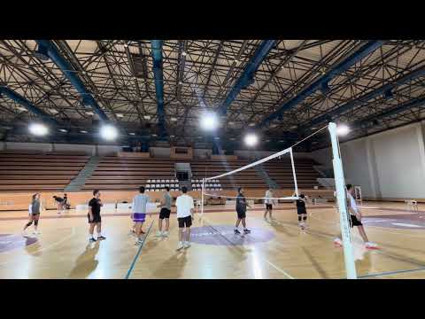 çok sıcak voleybol maçı 4. set 🤯